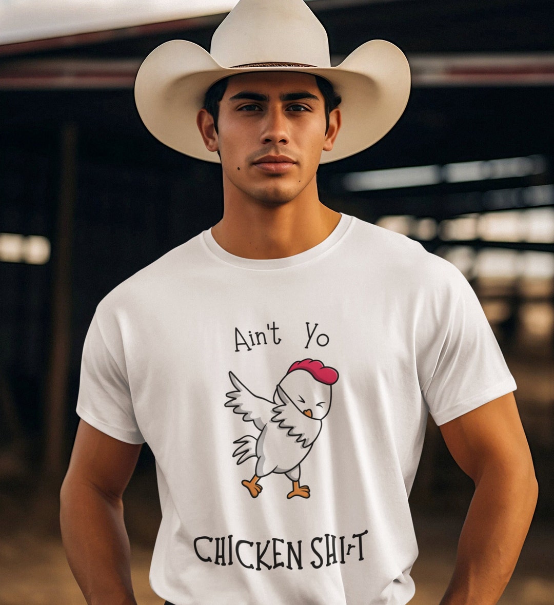 Funny Chicken Shirt,rooster Tee-shirt,hen Shirt,cock Fighting Chicken ...
