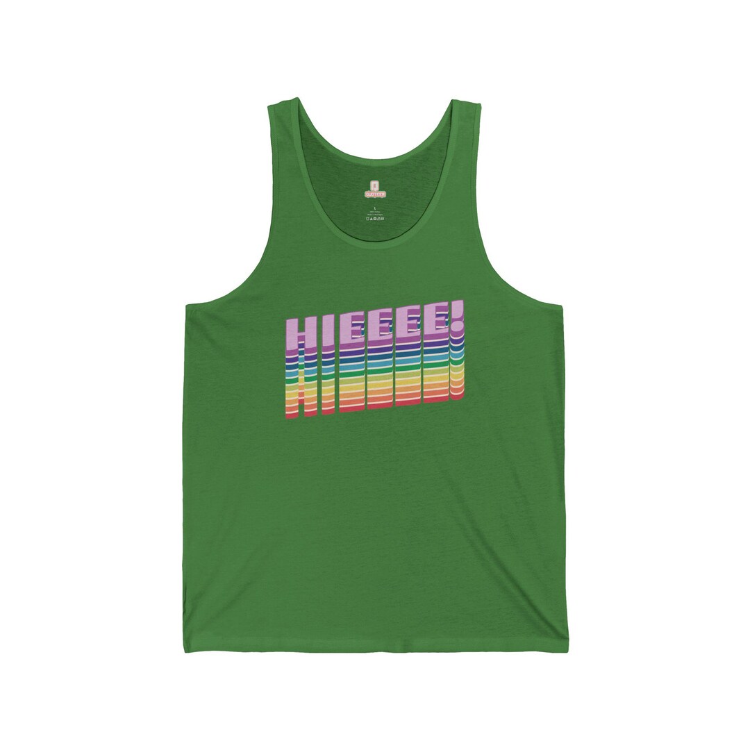 Rupaul's Drag Race Unisex Jersey Tank - HIEEEE! | RPDR | Gifts | Pride ...
