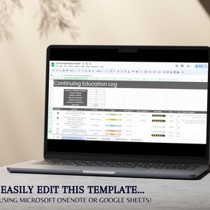 Complete Continuing Education Tracker for Professional Development Easy ...