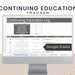 Complete Continuing Education Tracker for Professional Development Easy ...