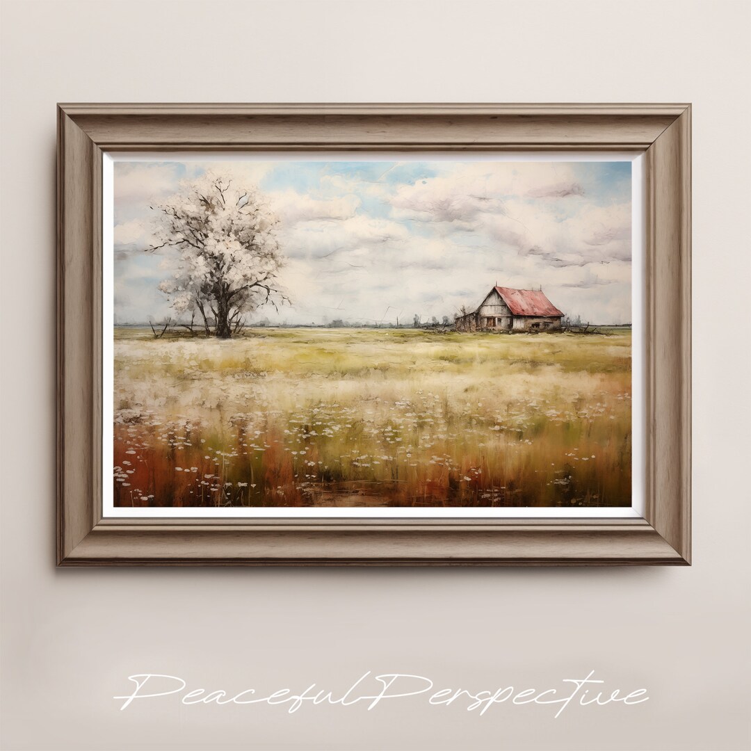 Farm House Printable Wall Art Print Digital Instant Download Living ...