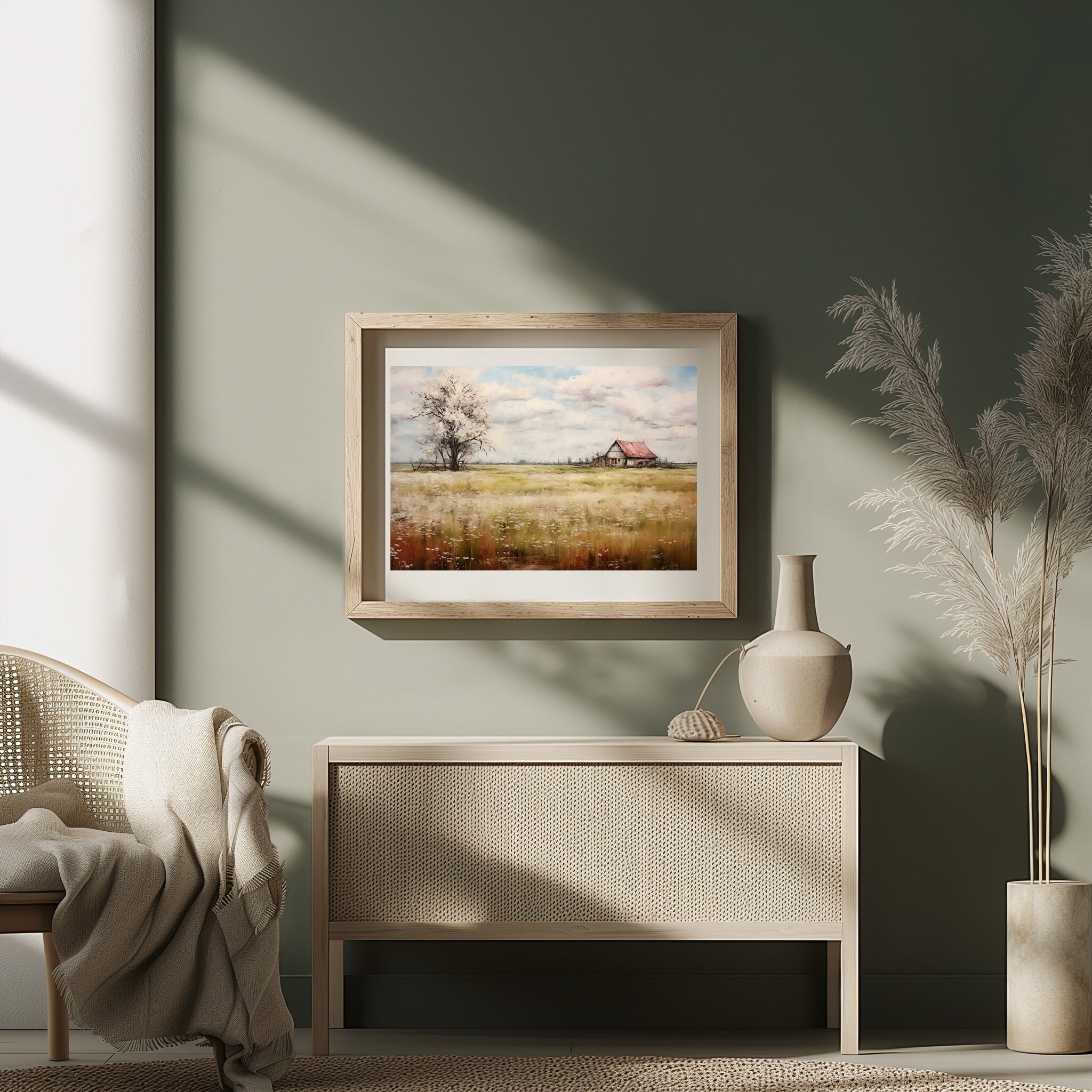 Farm House Printable Wall Art Print Digital Instant Download Living ...