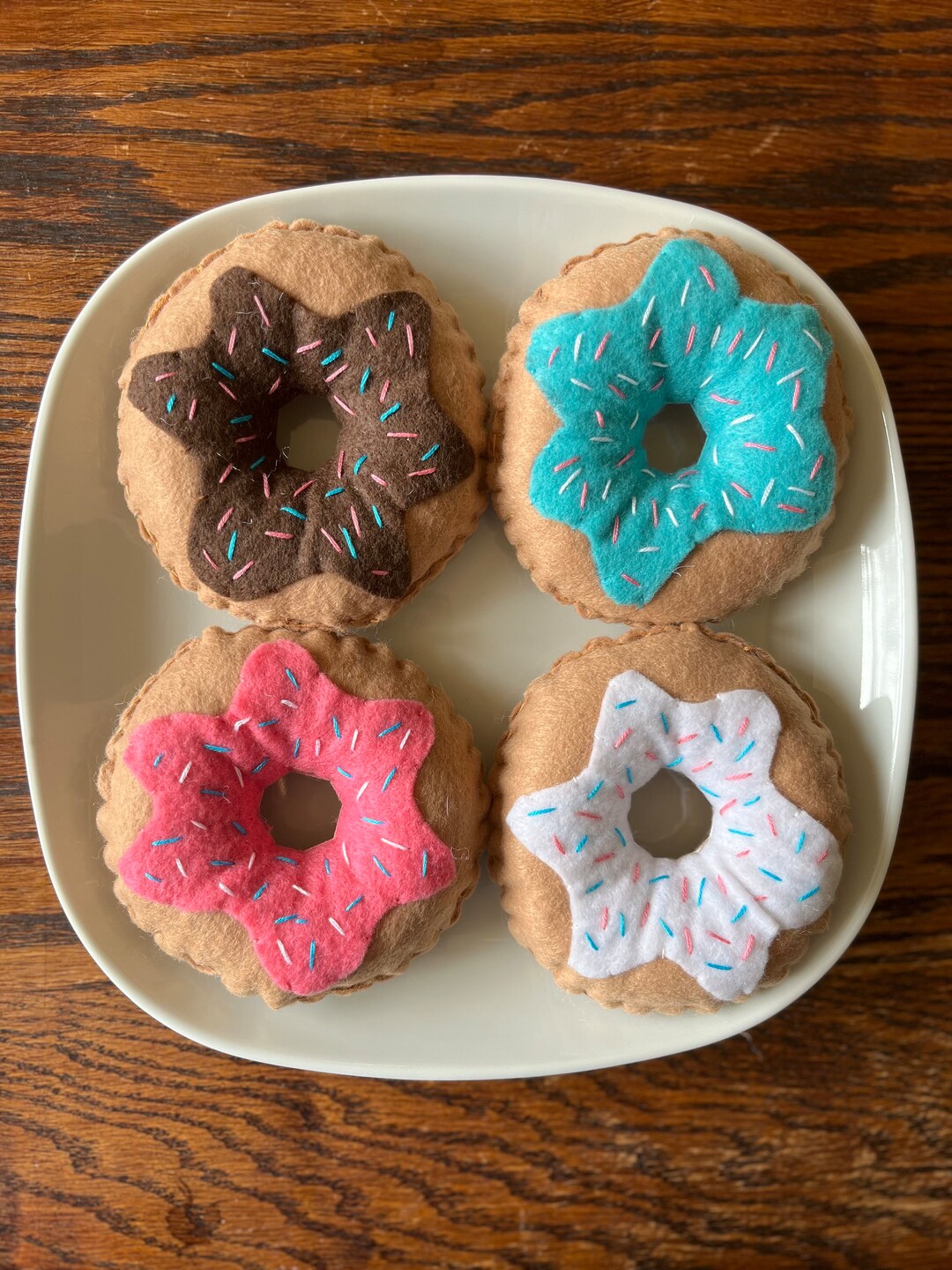 Felt Donut Set - Etsy