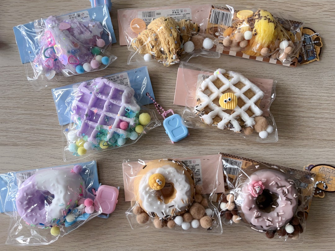 Bakery Squishy Toy/croissant Squishy/donut Squishy/waffle Squishy - Etsy