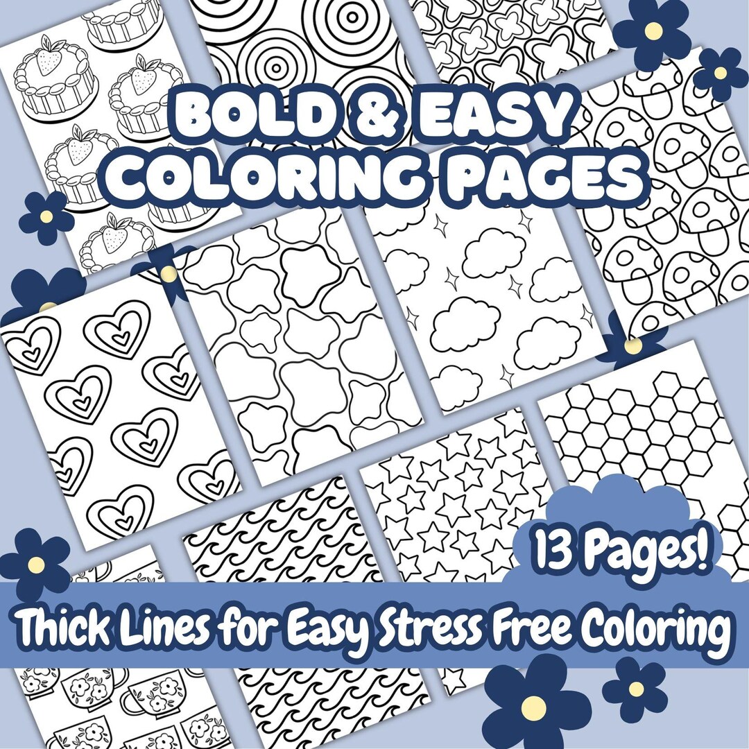 Mindful Coloring Pages for Serenity: Instant Download, Anxiety Relief ...