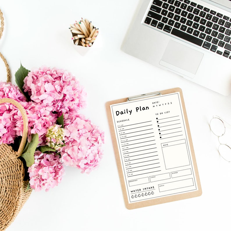 Efficient Life Organizer Daily and Weekly Planner With Routine ...