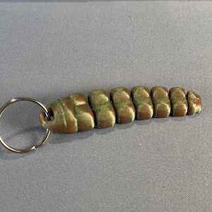 Rattlesnake Tail Keychain | 3D Printed Reptile Charm | Perfect Gift for ...