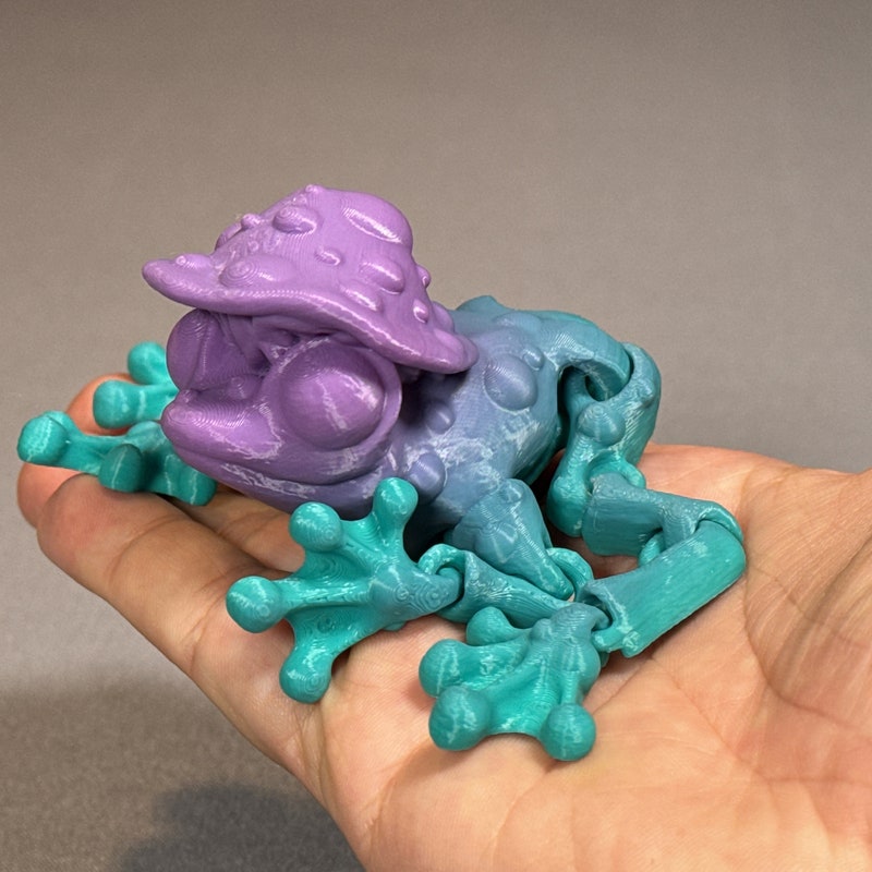 Frog 3 D Printed - Etsy