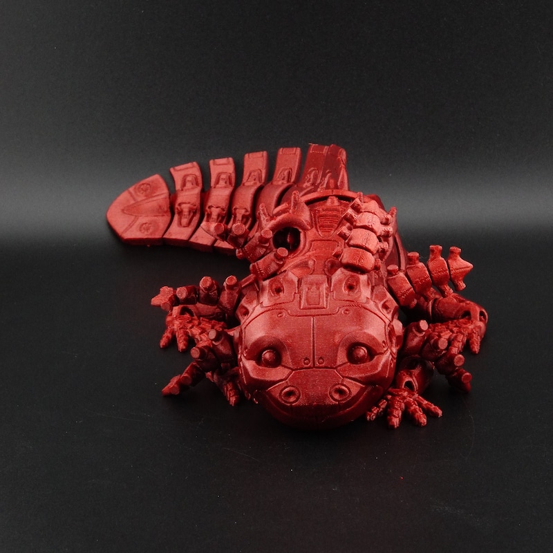 Robot Axolotl - Etsy