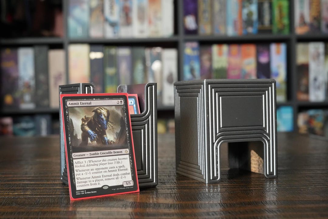Deck Box, 3D Printed Card Storage, Commander Deck Box, Perfect for TCG ...