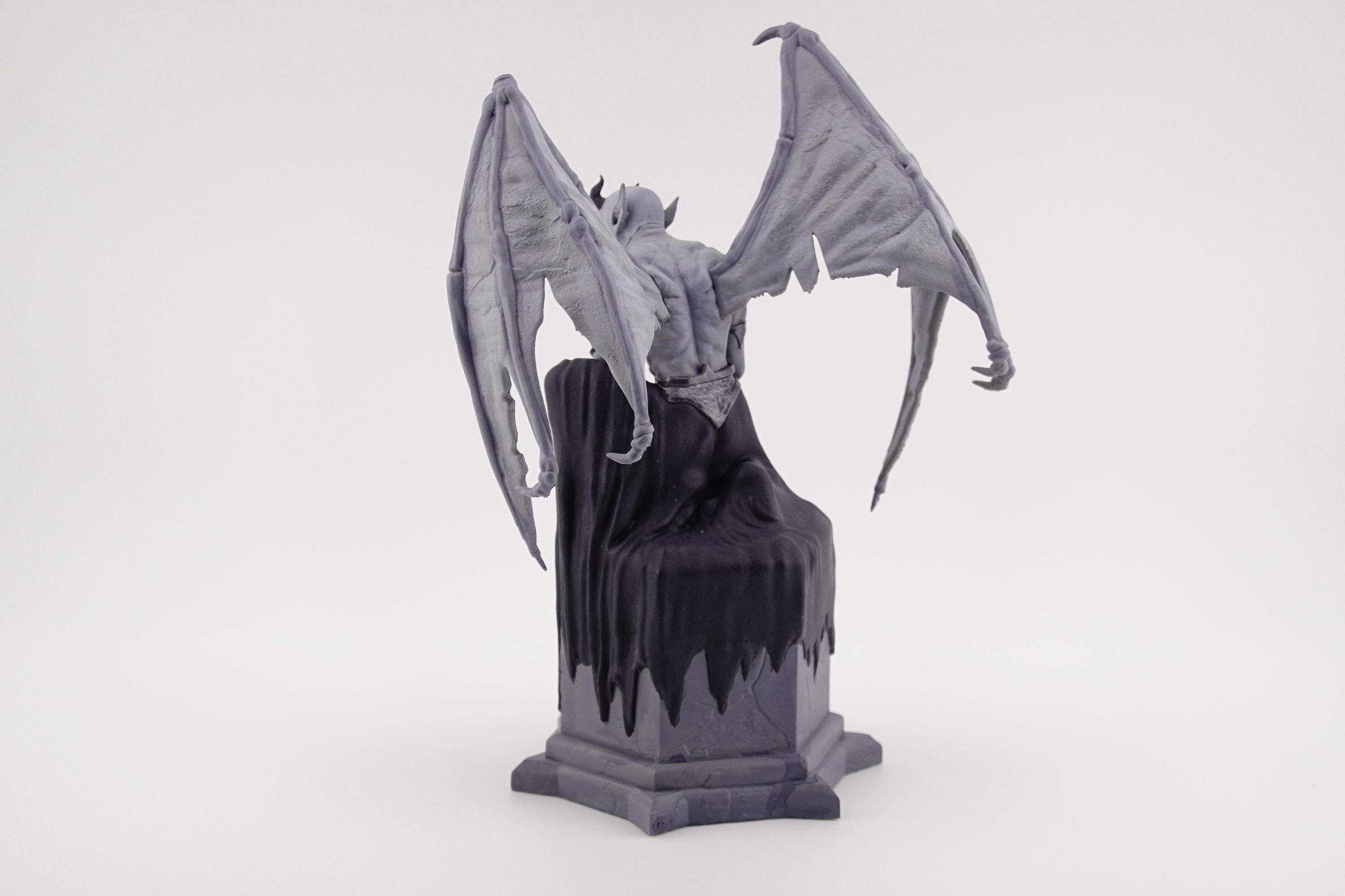 Gargoyle Figure, 3d Printed & Hand Painted Gargoyle Resin Art - Etsy
