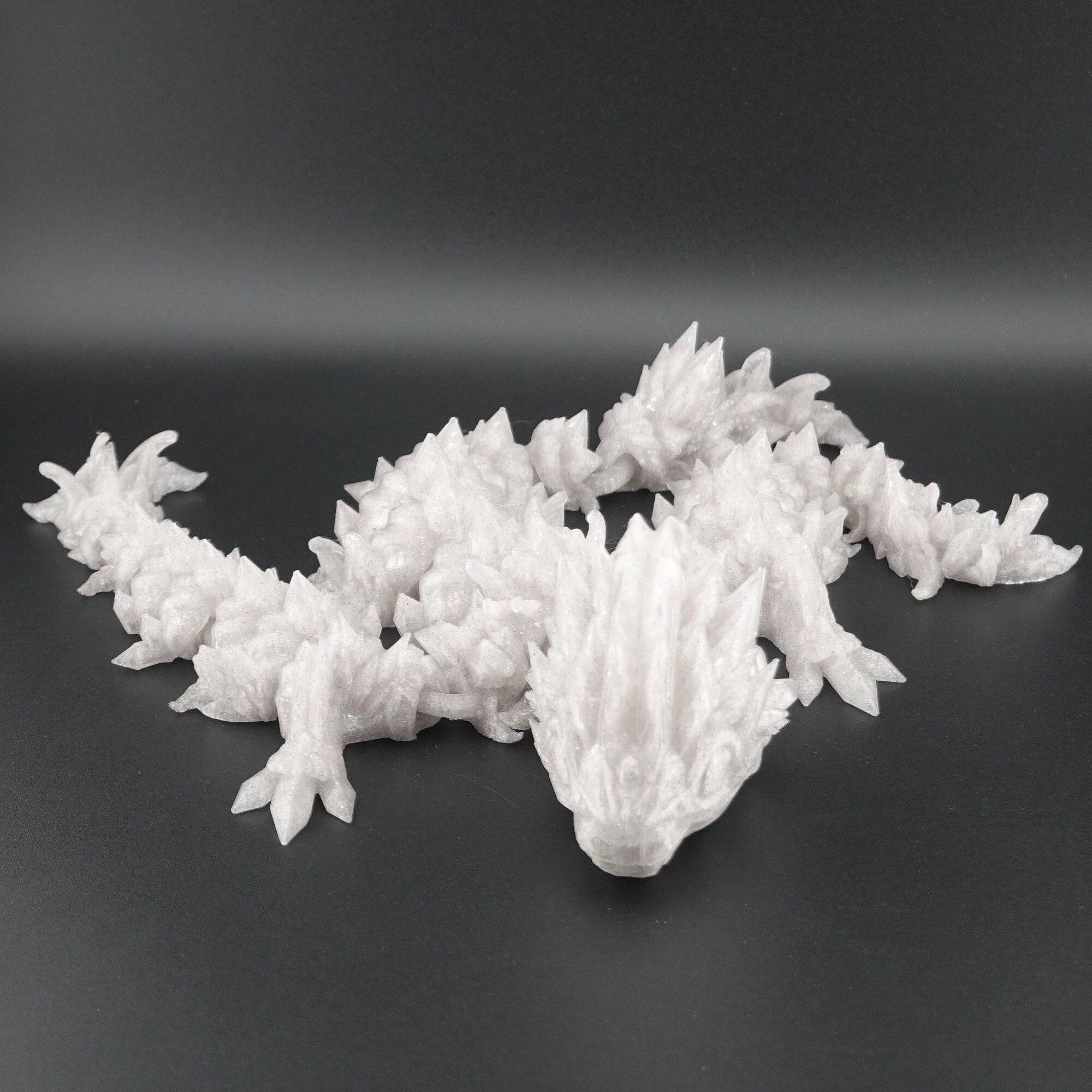 Jellyfish Dragon: Articulated 3D Printed Fantasy Creature Tentacled ...