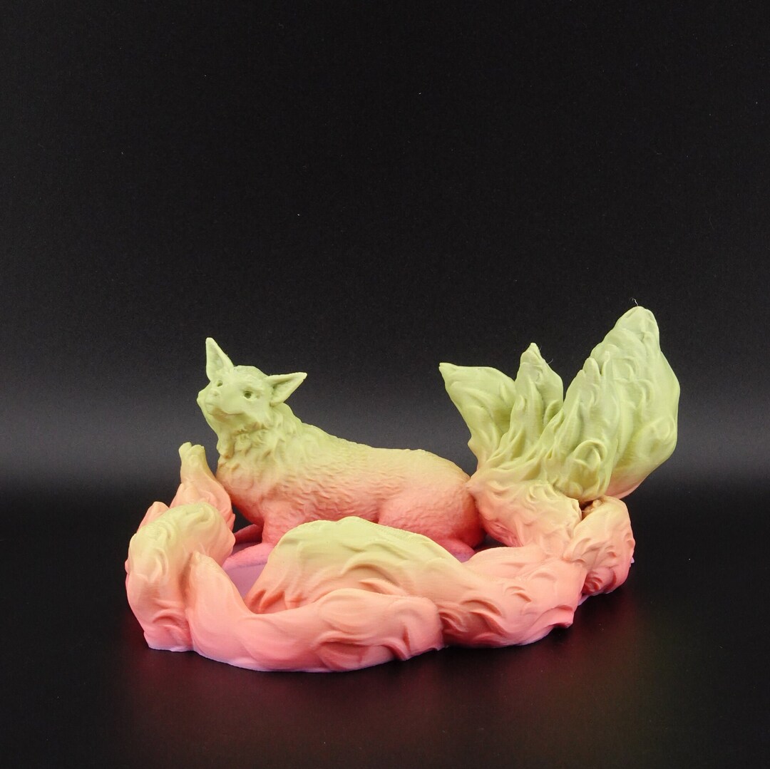 Small Kitsune Dice Tray - Etsy