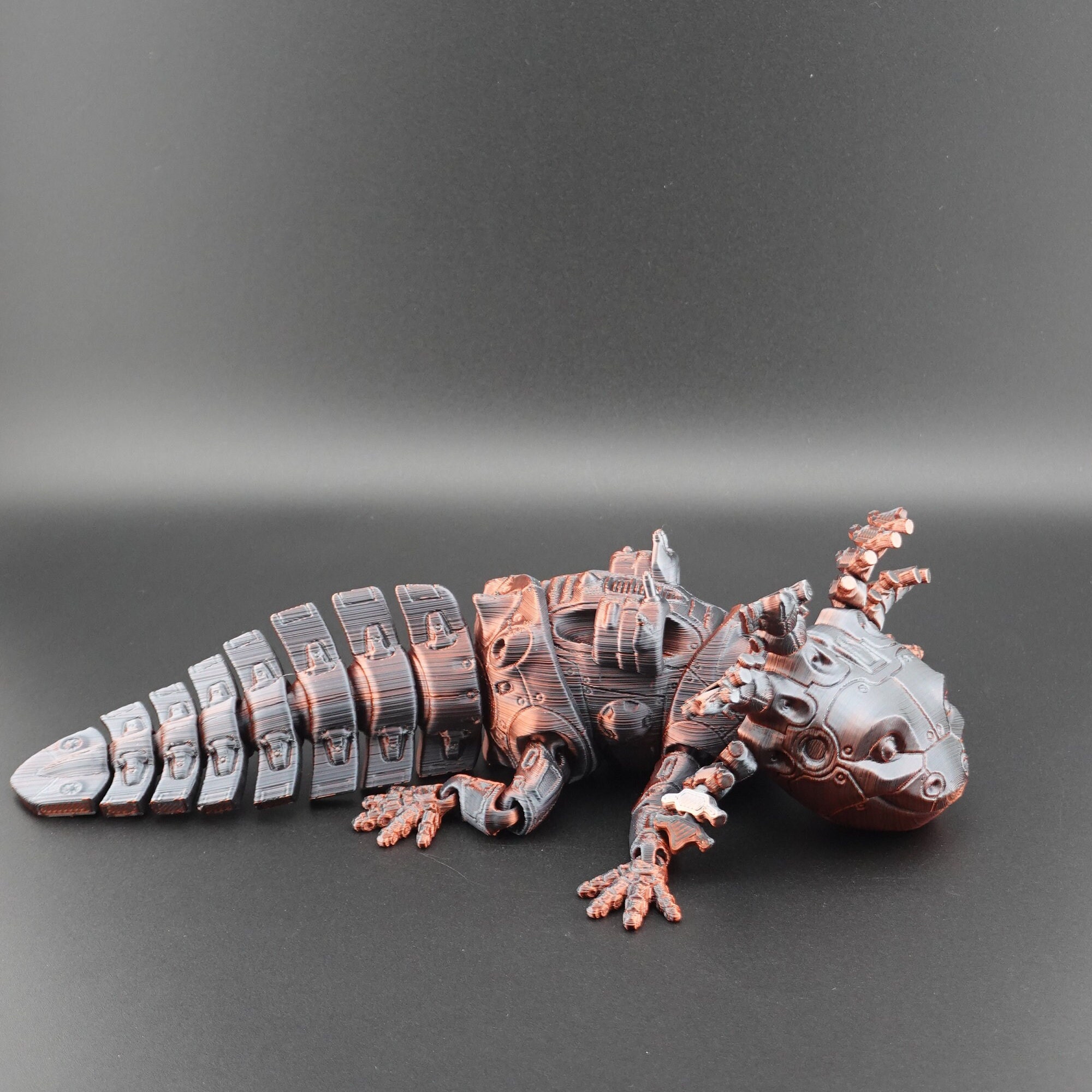 Articulated Robolotl Mechanical Axolotl Toy 3D Printed Robot Animal ...