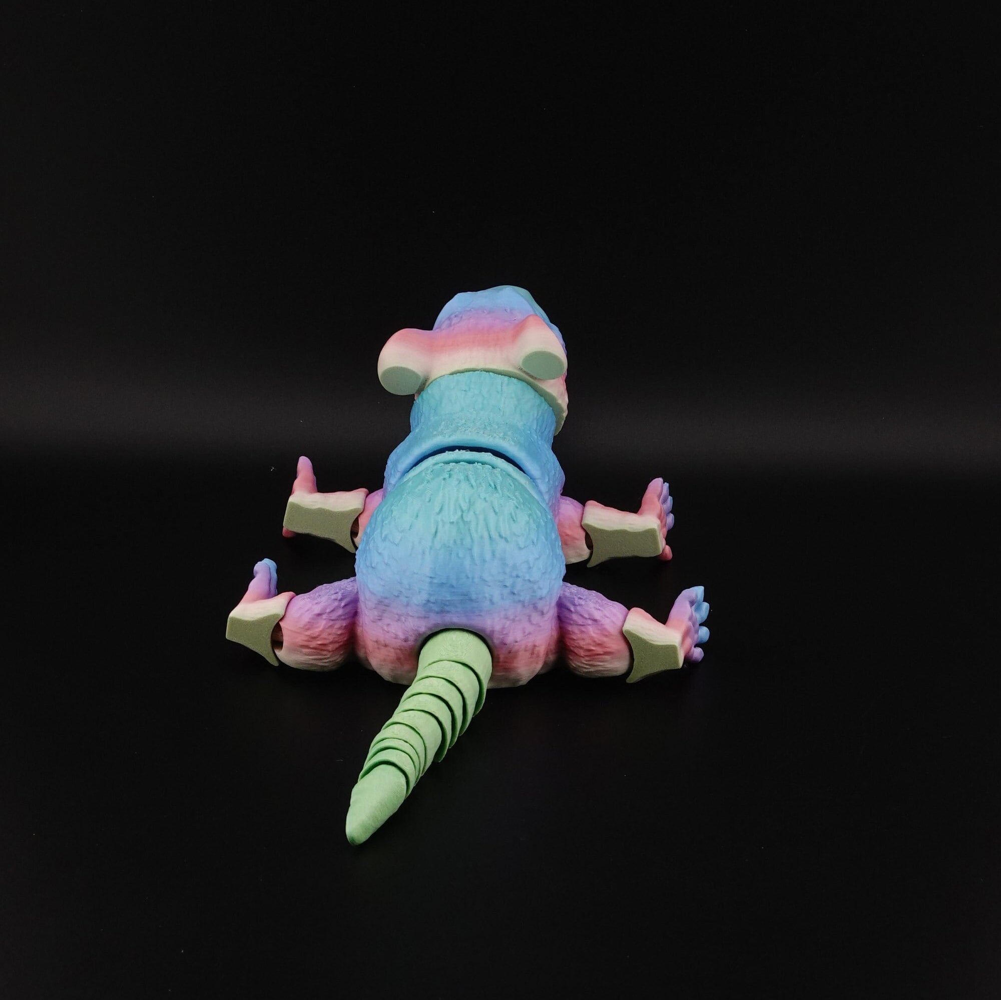 Friendly Smiling Rat Figurine: Realistic Articulated 3D Filament ...