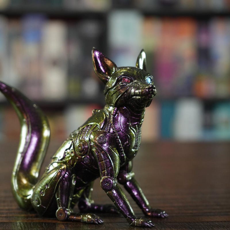 Steampunk Fox - Etsy