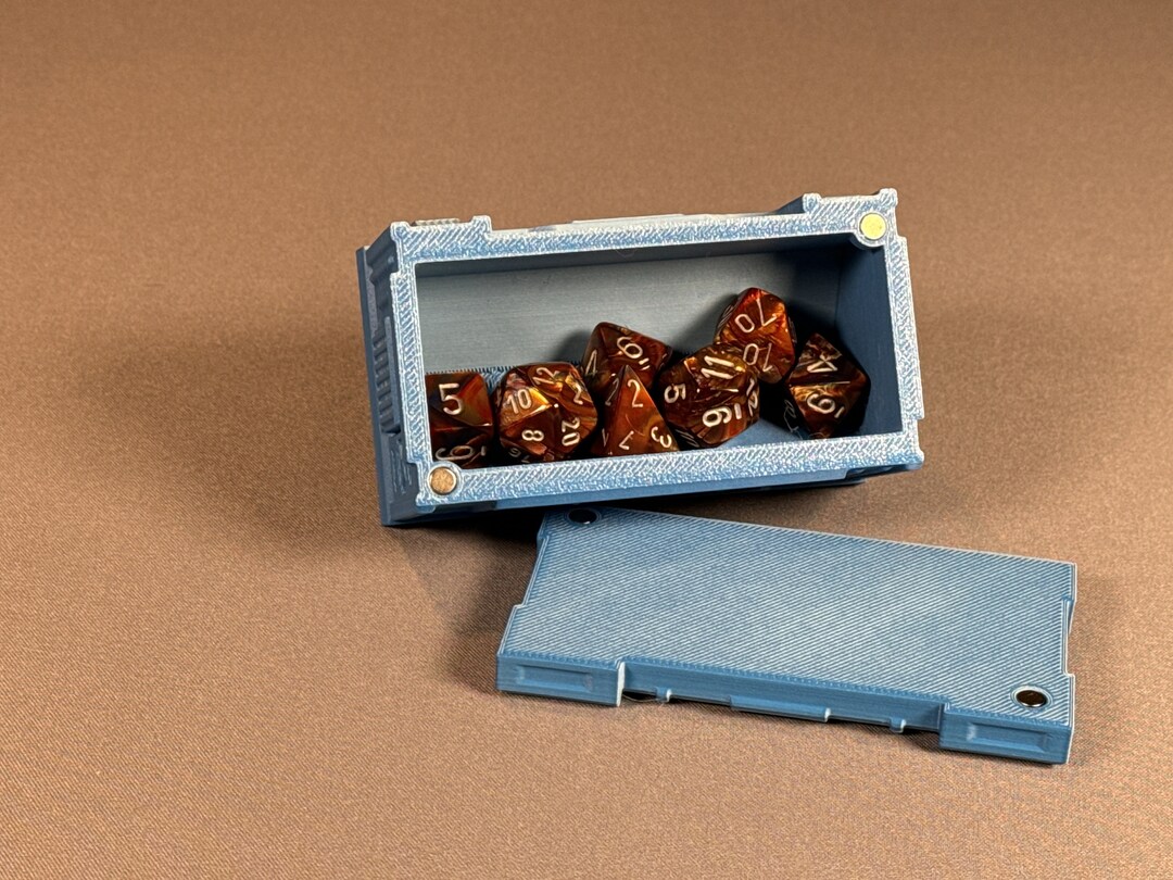 Supply Crate Dice Box Sci Fi Themed Dice Jail Loot Crate for Role ...