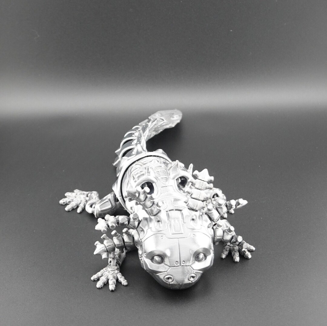 Articulated Robolotl Mechanical Axolotl Toy 3D Printed Robot Animal ...