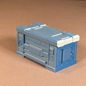 Supply Crate Dice Box Sci Fi Themed Dice Jail Loot Crate for Role ...