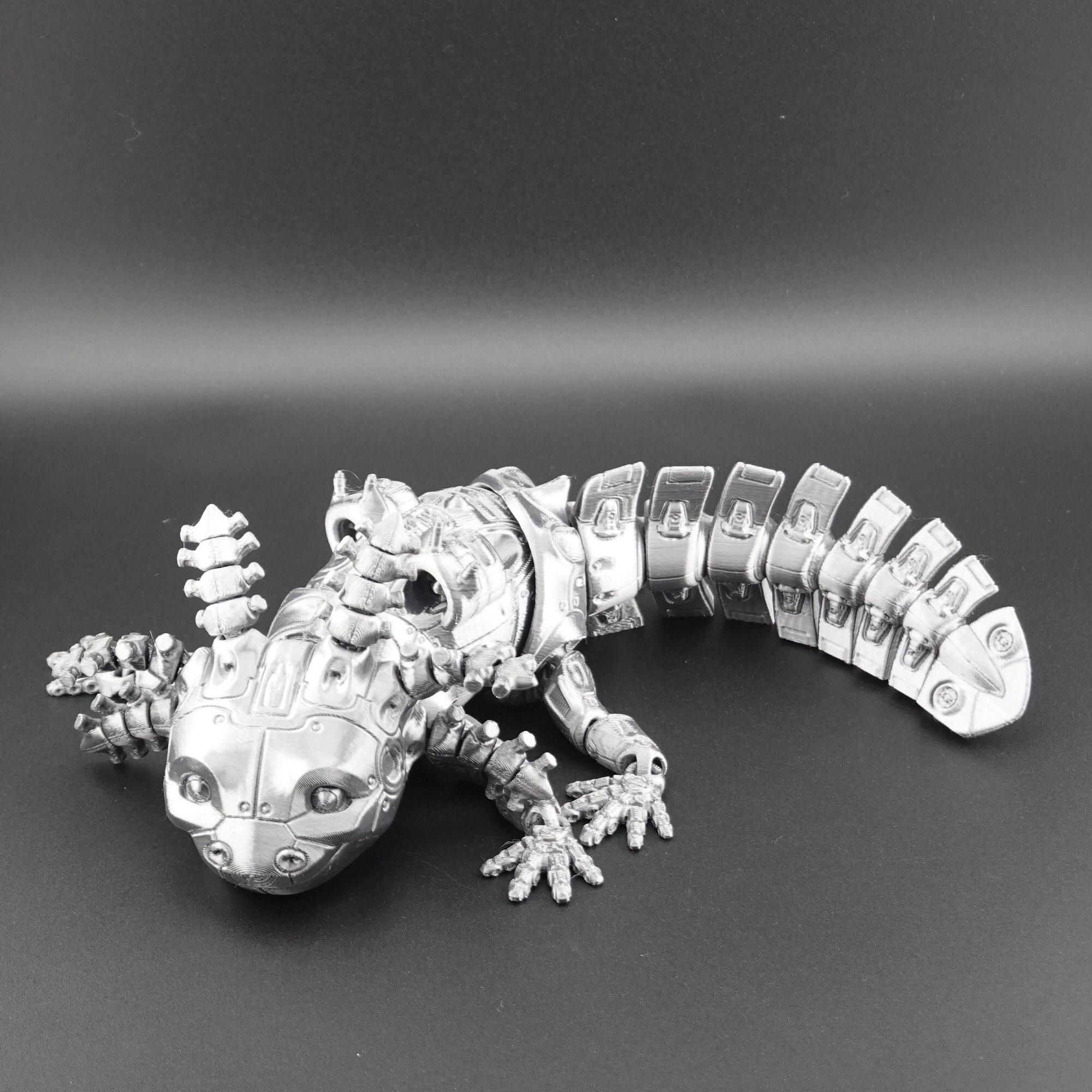 Articulated Robolotl Mechanical Axolotl Toy 3D Printed Robot Animal ...