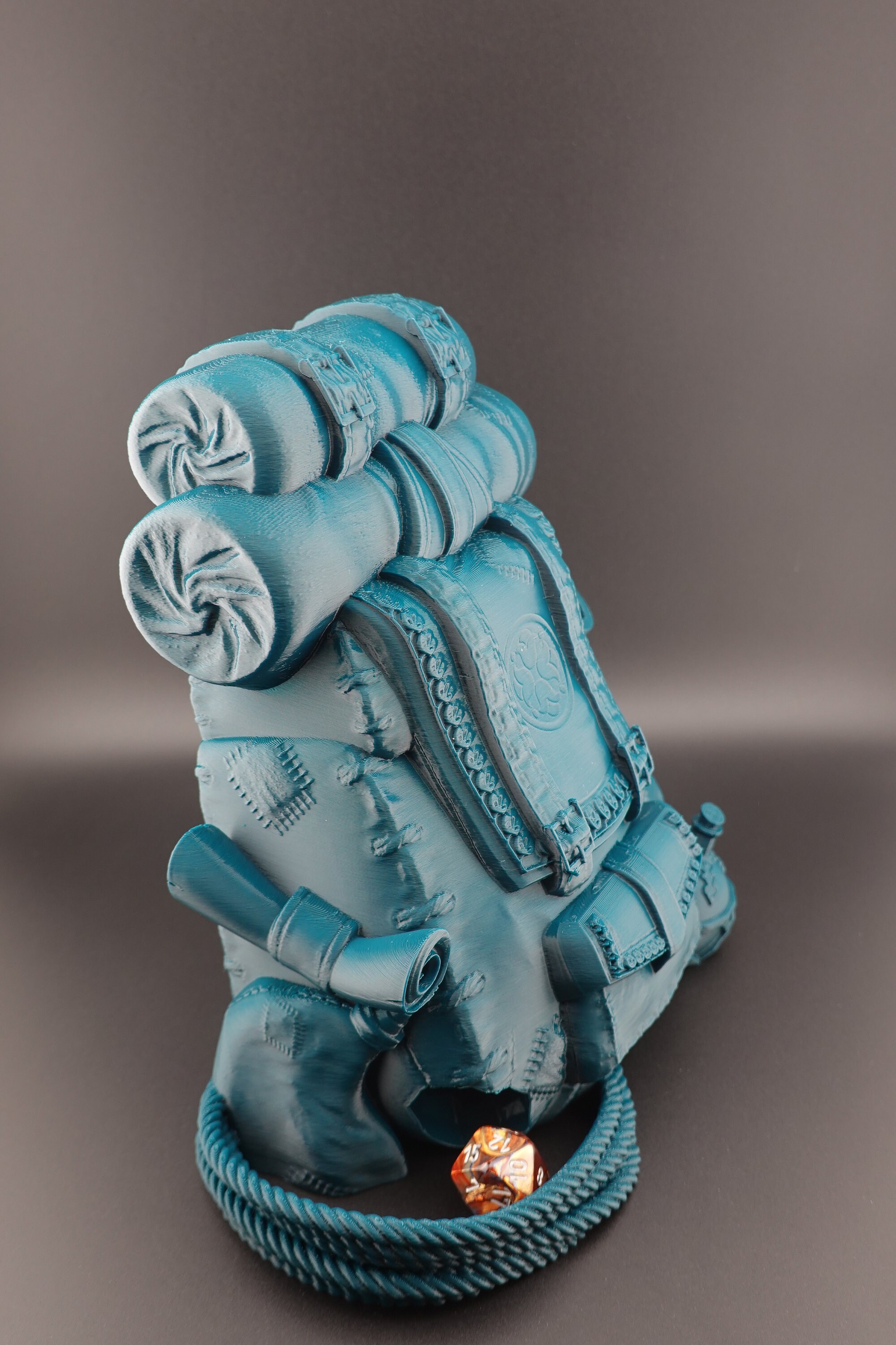 Ranger Bag Dice Tower Unique 3D Printed TTRPG Accessory for D&D Fantasy ...