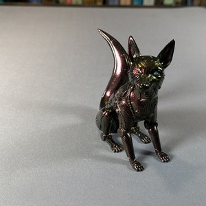 Fox Machina Figure: Hand-painted Steampunk Machine Fox - Unique Resin ...