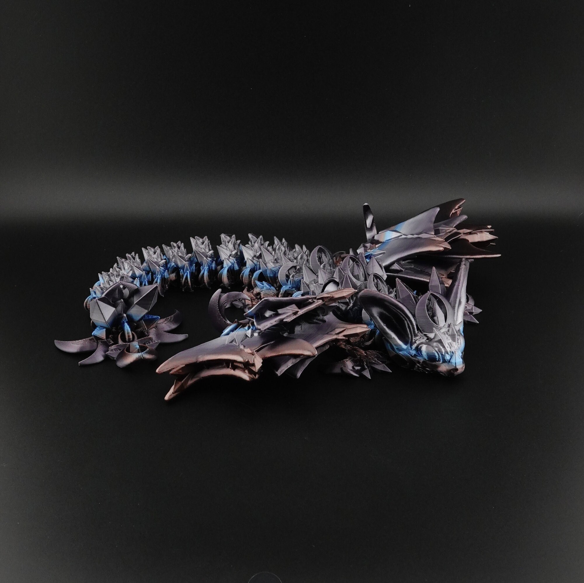 Nightwing Dragon: Articulated 3D Printed Bat-dragon Hybrid Gothic ...