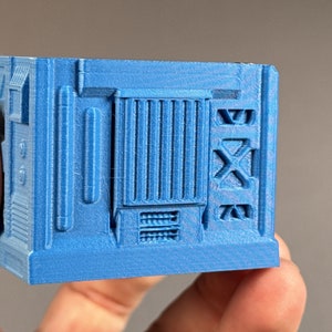 Supply Crate Dice Box Sci Fi Themed Dice Jail Loot Crate for Role ...