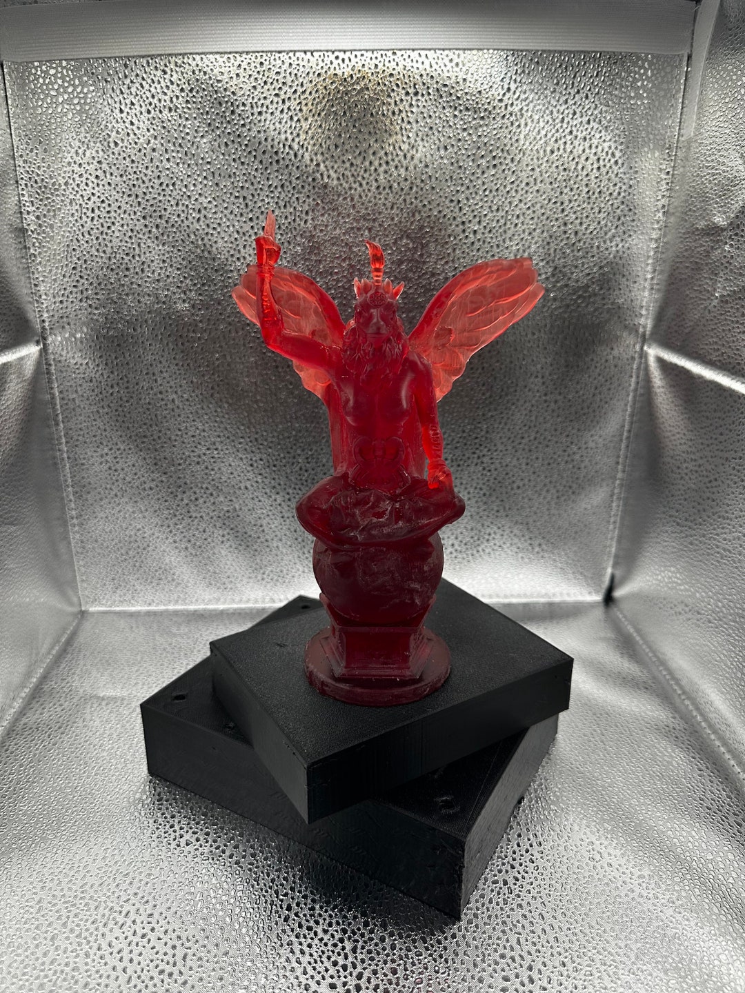 The Baphomet in Blood Resin - Etsy