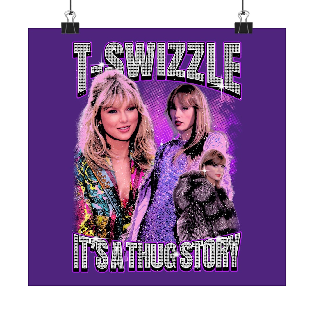 T-swizzle taylor Swift Bootleg Rap Poster - Etsy