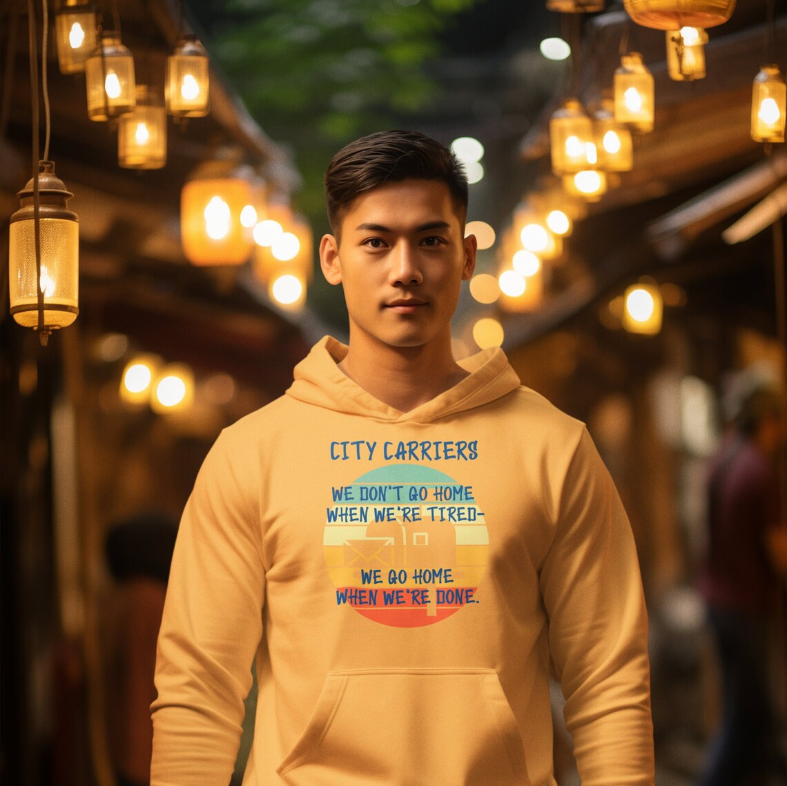 Usps-city Carriers-champion Hoodie Funny Saying on a Perfect Gift for ...