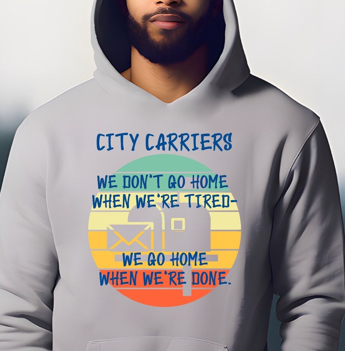 Usps-city Carriers-champion Hoodie Funny Saying on a Perfect Gift for ...