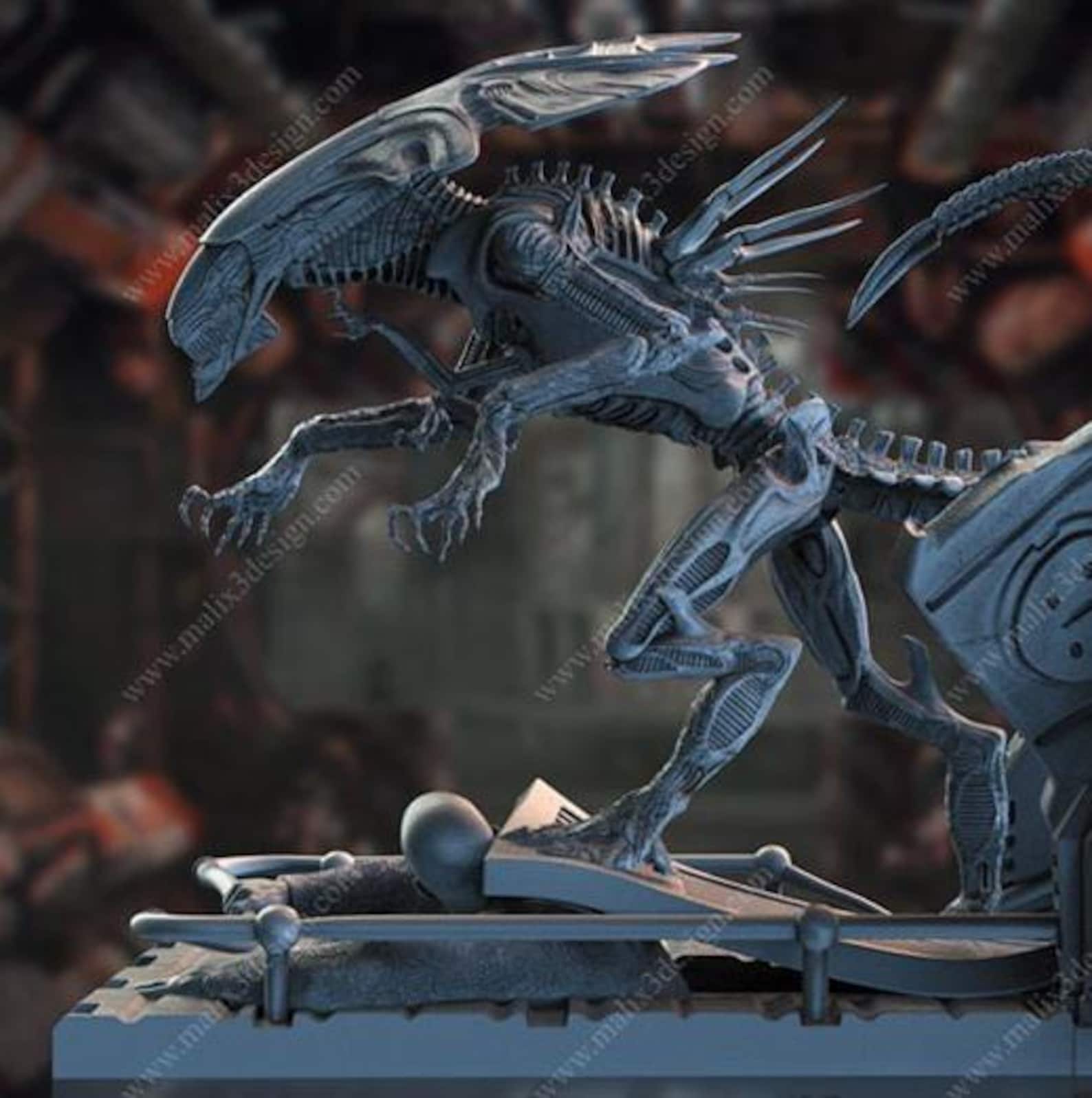 Alien Xenomorph STL Mega Pack (50 Files) - Etsy