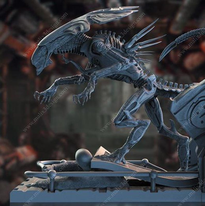 Alien Xenomorph STL Mega Pack (50 Files) - Etsy