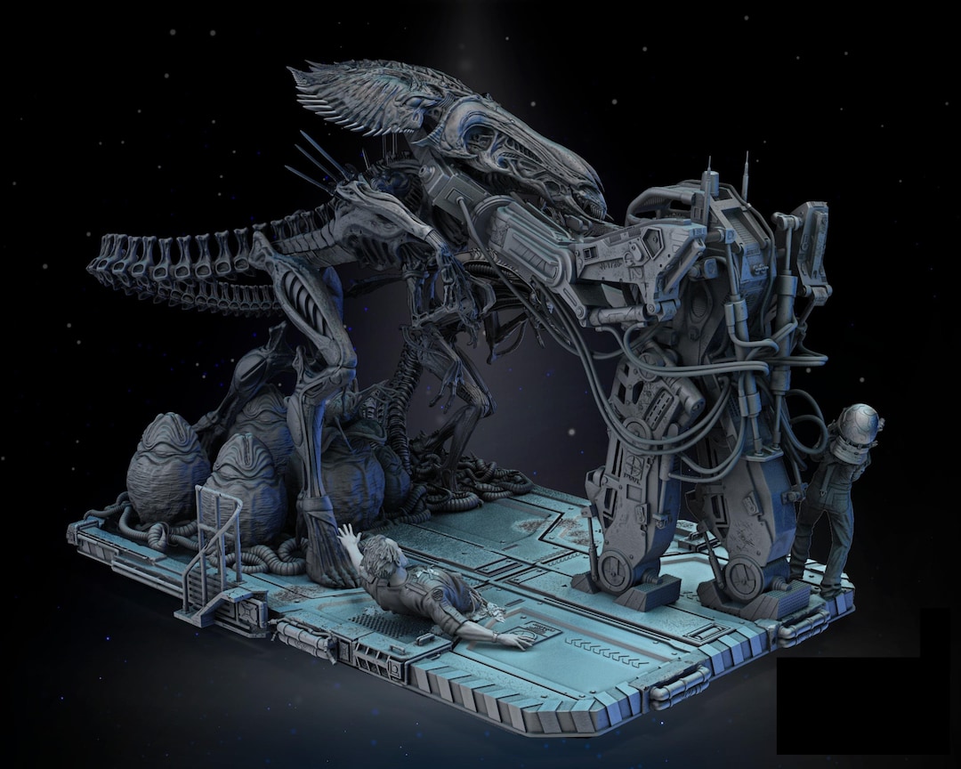 ALIEN-RIPLEY Dioramas STL (3 Different Files) - Etsy Canada