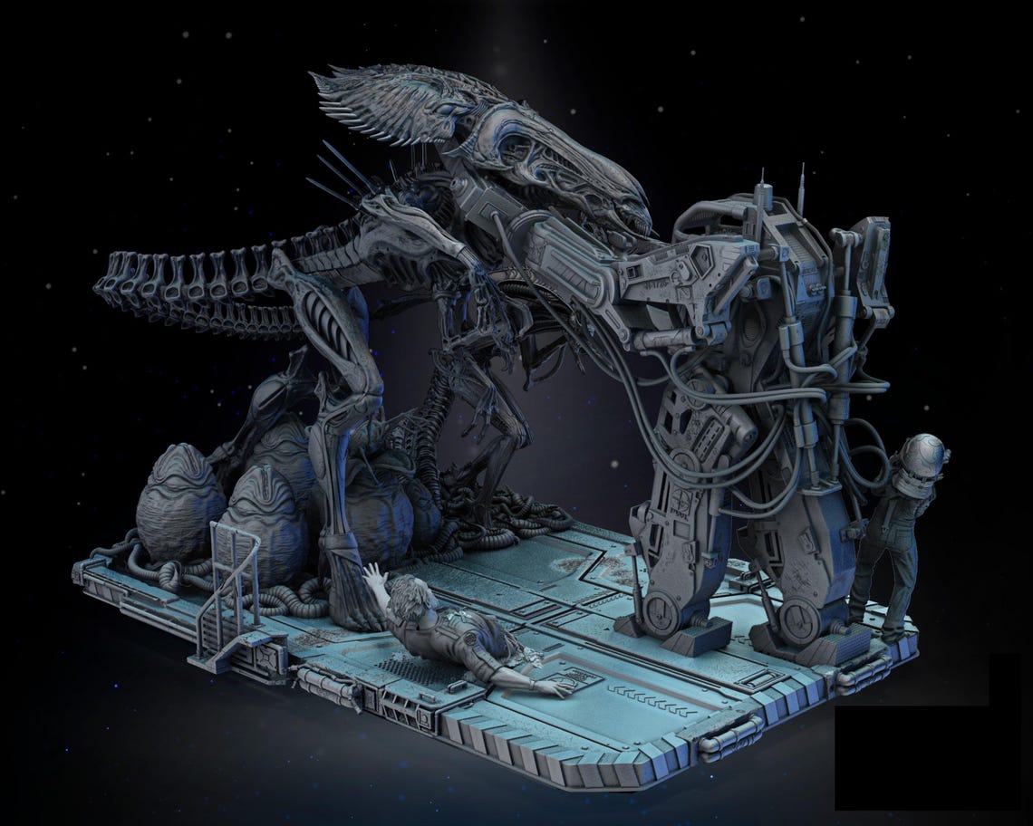 ALIEN-RIPLEY Dioramas STL (3 Different Files) - Etsy Canada