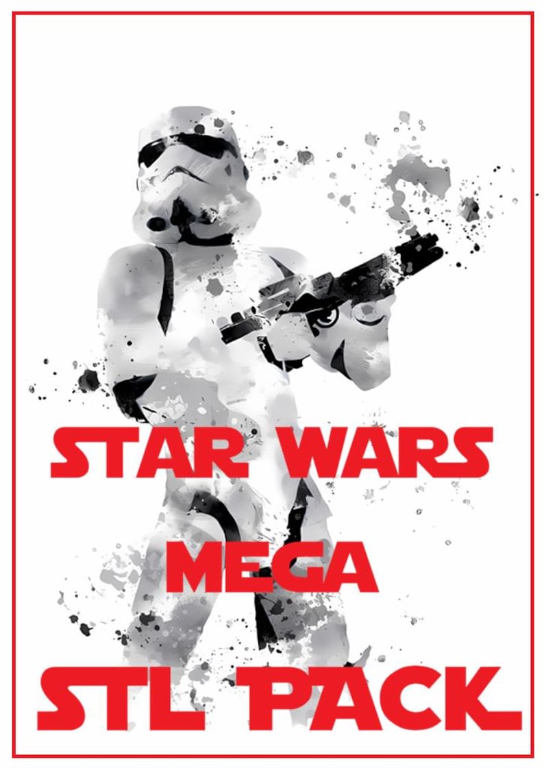 STAR WARS Mega STL Pack - Etsy