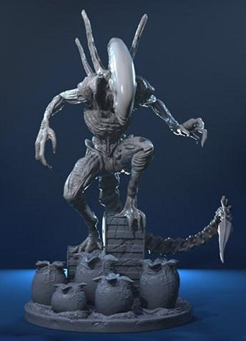 Alien Xenomorph STL Mega Pack (50 Files) - Etsy
