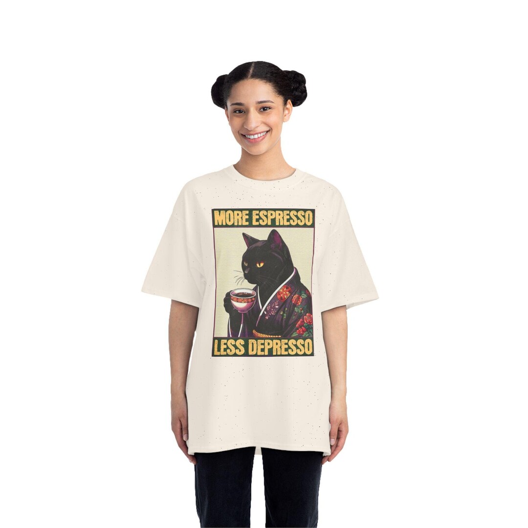 Funny Cat T-shirt, Cat Lover Tee, Hilarious Graphic Tee, Comfy Short ...
