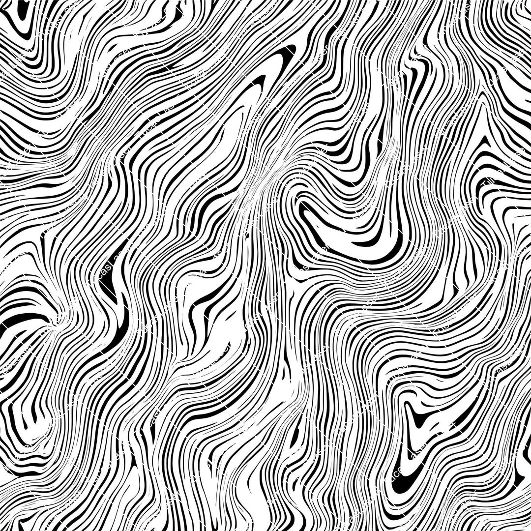Damascus Steel Pattern 4 - .svg & .png Files | Negative + Positive ...