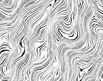 Damascus Steel Pattern 10 - .svg & .png Files | Negative + Positive ...