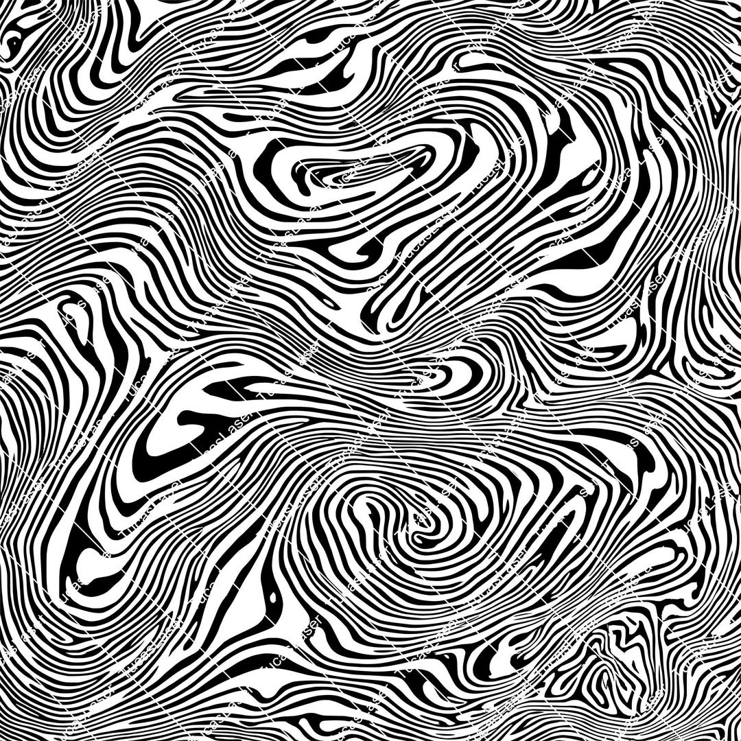 Damascus Steel Pattern 31 - .svg & .png Files | Negative + Positive ...