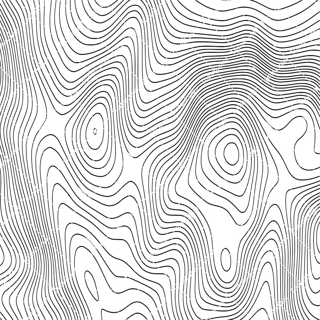 Topographic Pattern 15 - .svg & .png Files | Negative + Positive ...