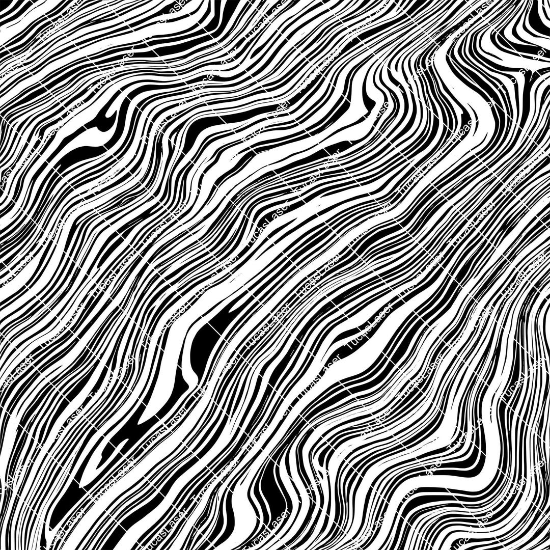 Damascus Steel Pattern 14 - .svg & .png Files | Negative + Positive ...