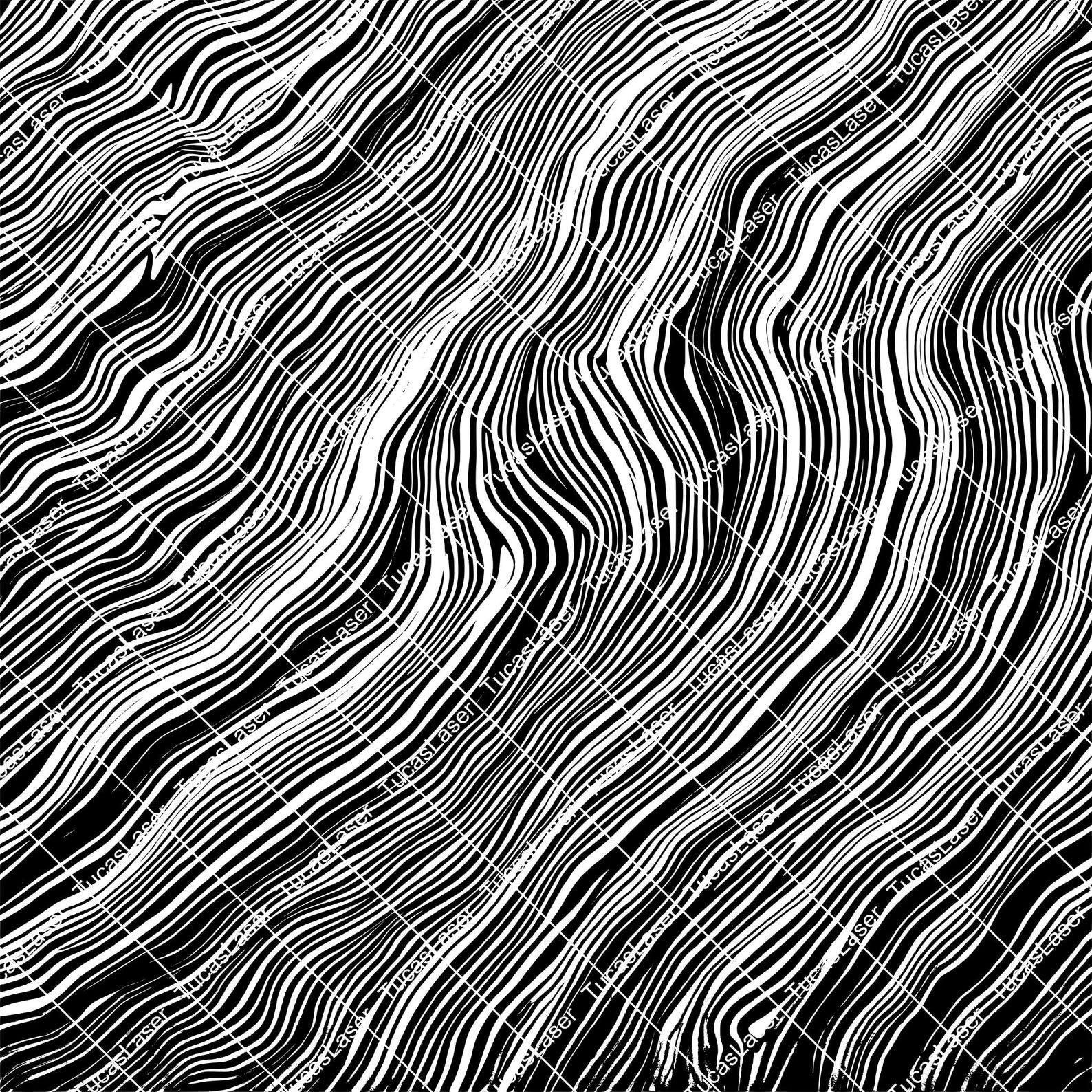 Damascus Steel Pattern 17 - .svg & .png Files | Negative + Positive ...