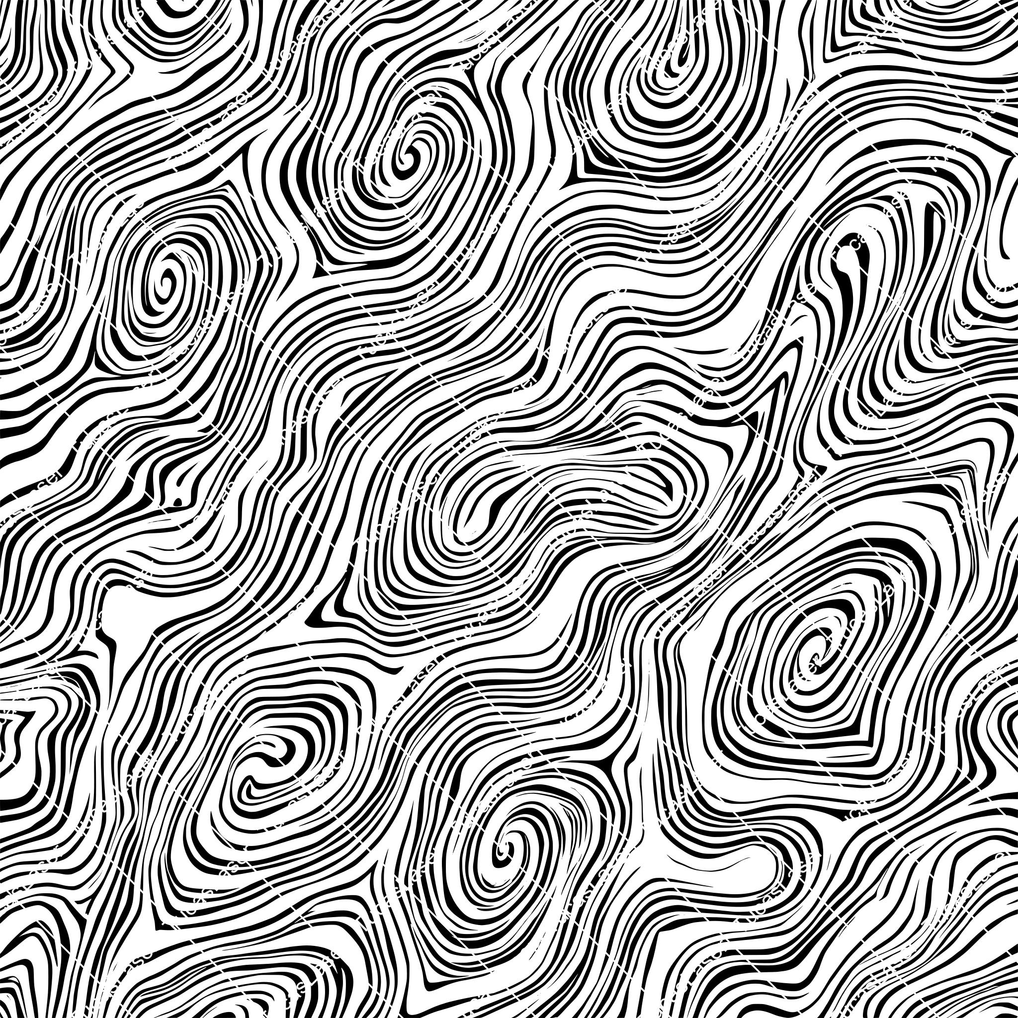 Damascus Steel Pattern 12 - .svg & .png Files | Negative + Positive ...