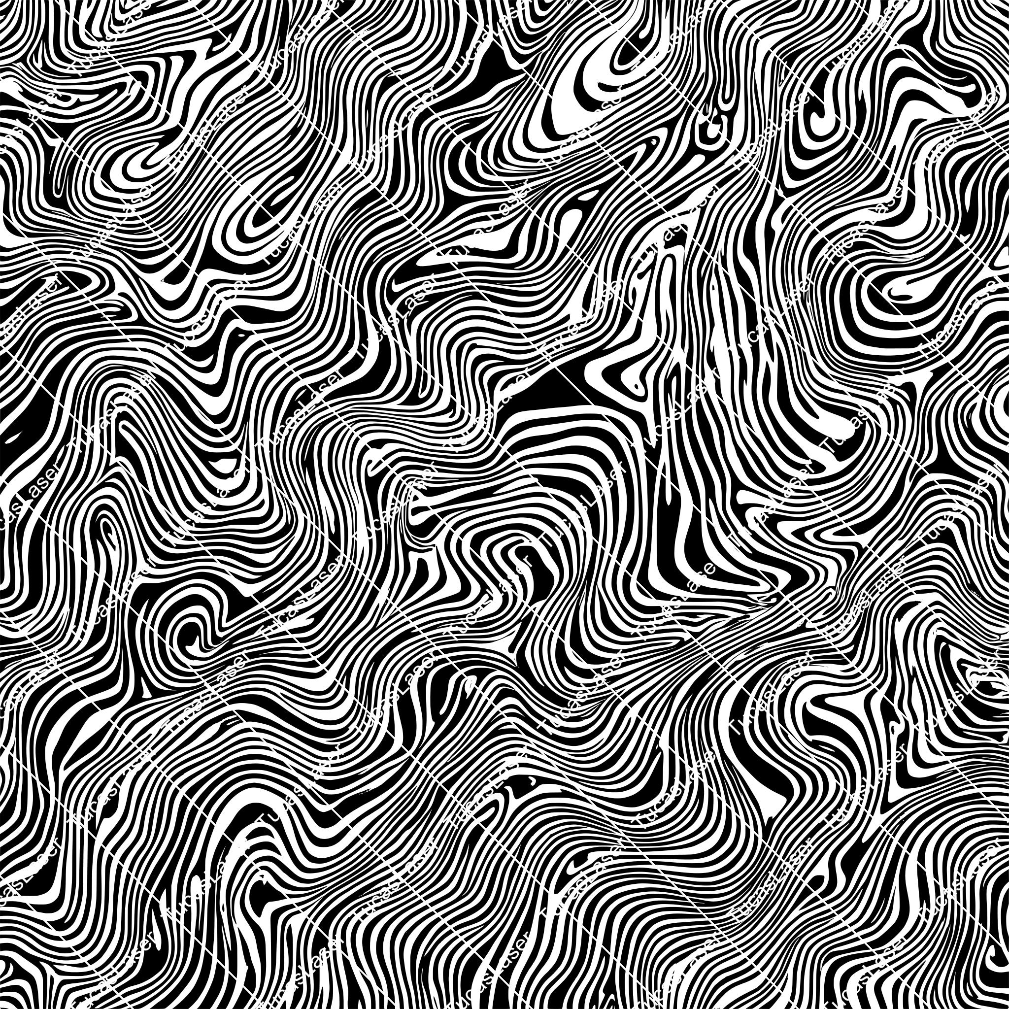 Damascus Steel Pattern 26 - .svg & .png Files | Negative + Positive ...