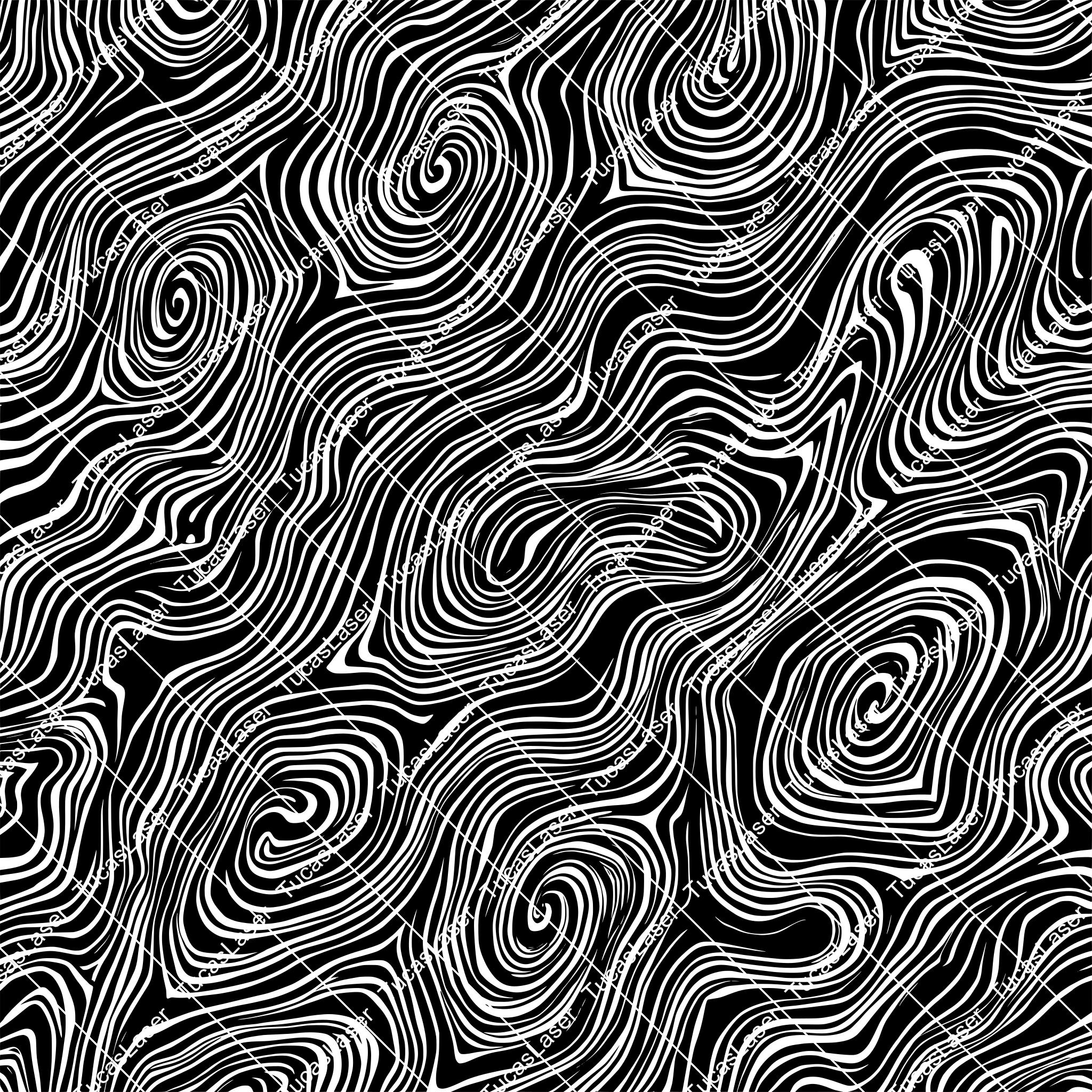 Damascus Steel Pattern 12 - .svg & .png Files | Negative + Positive ...