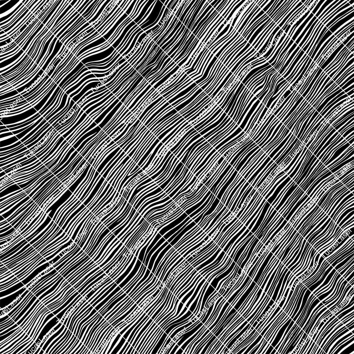 Damascus Steel Pattern 16 - .svg & .png Files | Negative + Positive ...