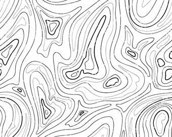 Topographic Pattern 17 - .svg & .png Files | Negative + Positive ...